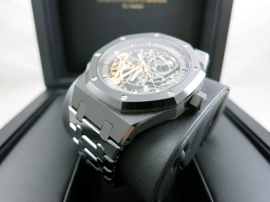 Audemars Piguet Royal Oak Ceramic Openworked 15416CE Unworn Complete ...