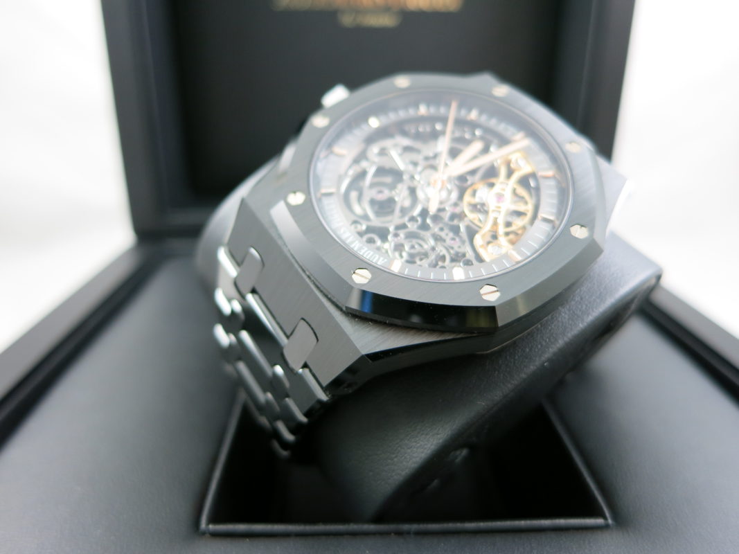 Audemars Piguet Royal Oak Ceramic Openworked 15416CE Unworn Complete ...