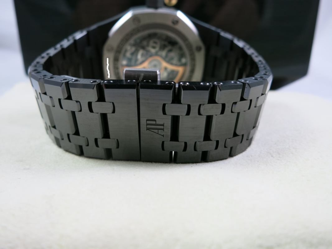 Audemars Piguet Royal Oak Ceramic Openworked 15416CE Unworn Complete ...